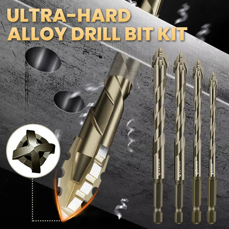 Ultra-Hard Alloy Drill Bit Kit - (Set of 13) – martplace